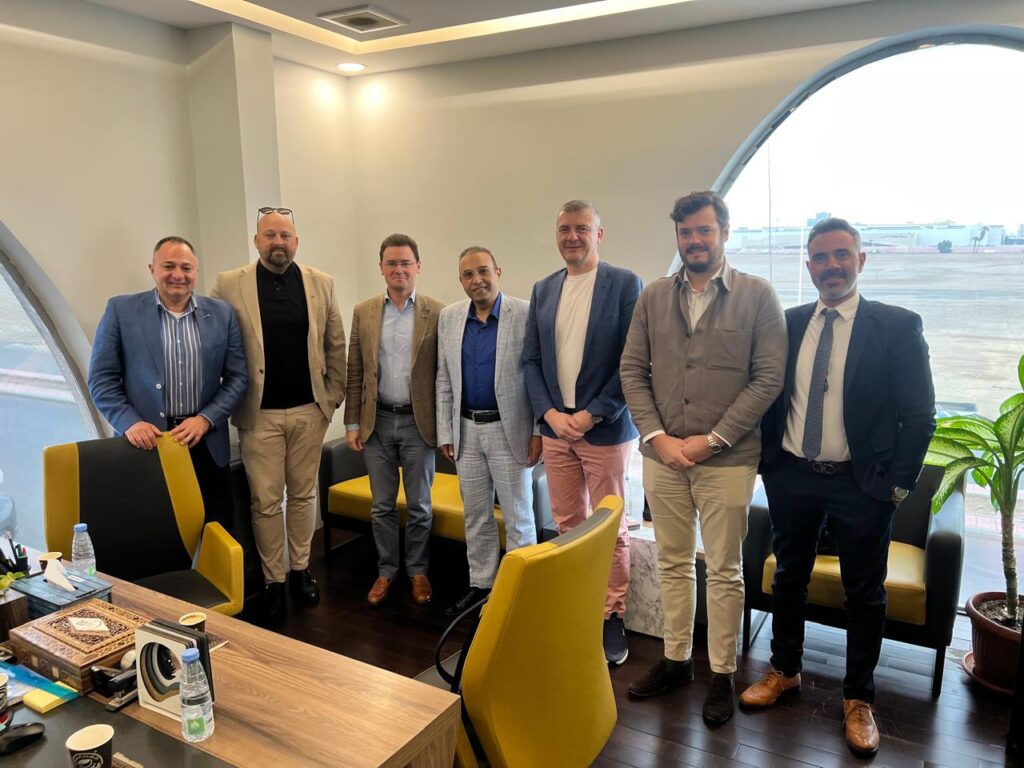 زيارة السادة كبار مدراء شركة Tarkett العالمية ومدراء الشرق الأوسط