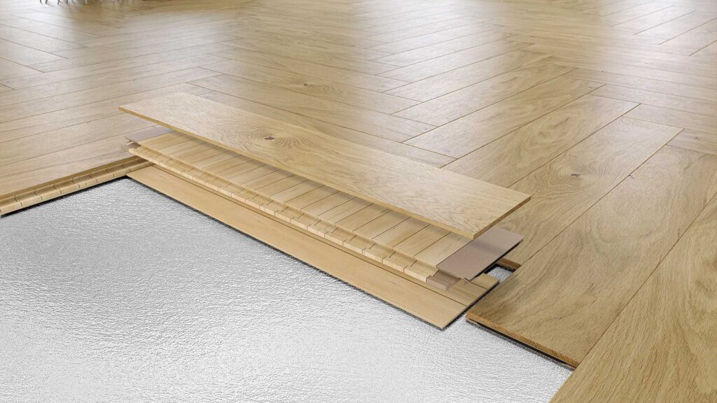 باركيه طبيعي OAK Trapani Herringbone
